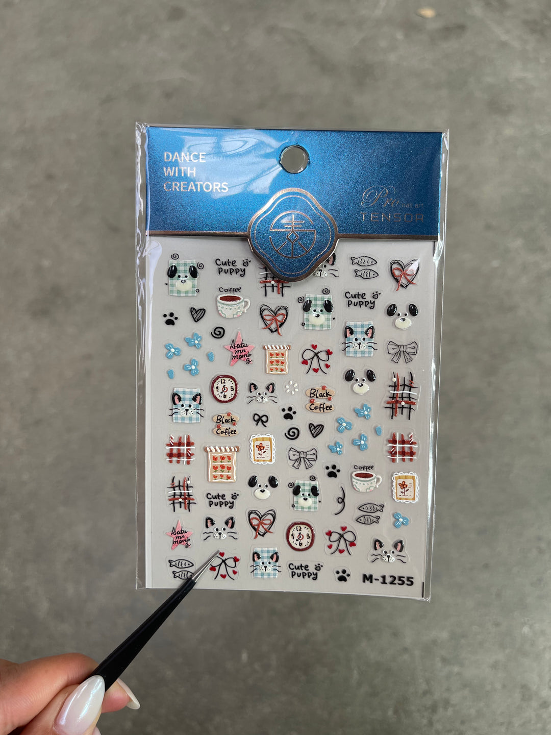 Tensor Nail Sticker - Cartoon 28 | Bee Lady Nails and Goods – Bee Lady ...