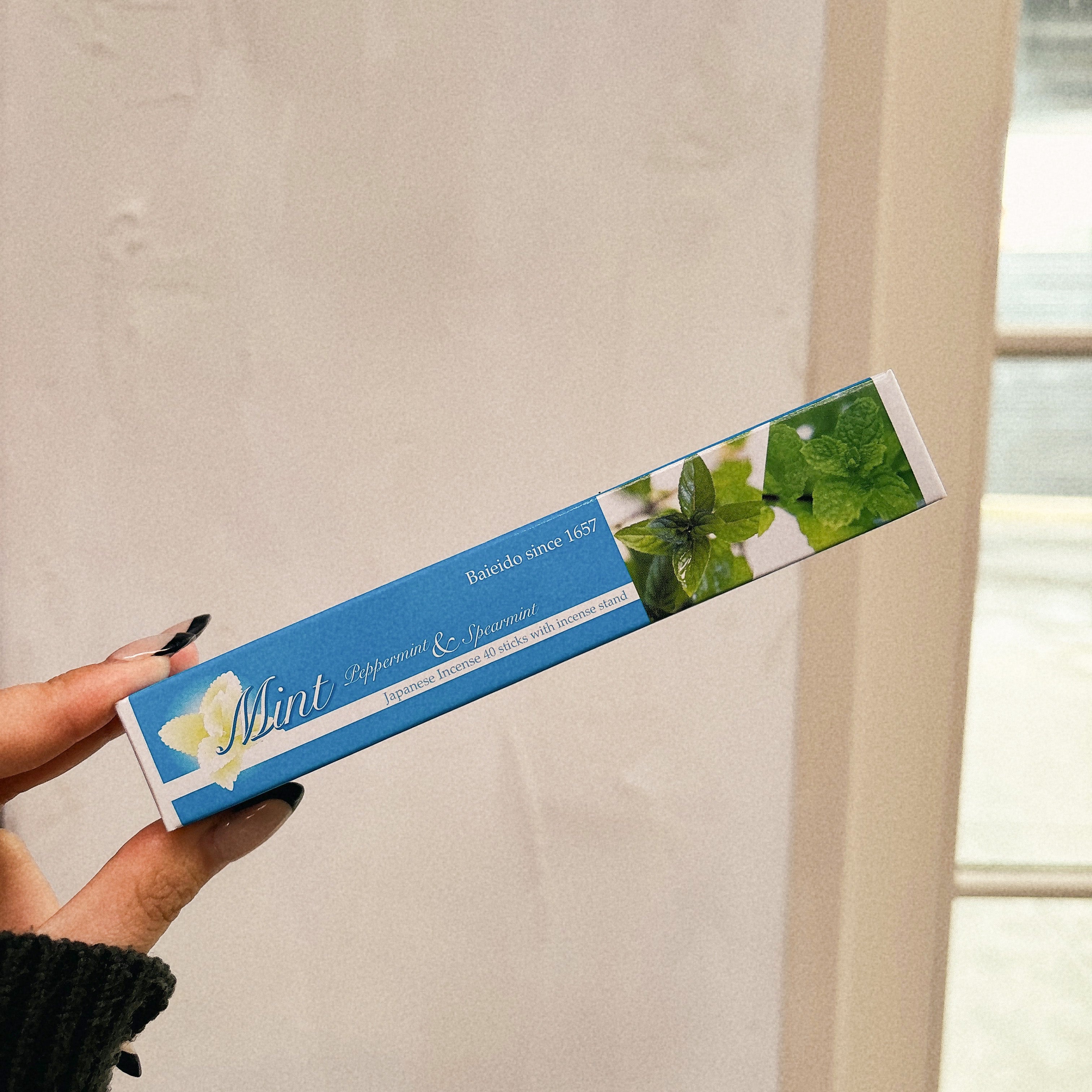 Japanese Incense - Papermint and Spearmint (Smokeless) – Bee Lady Nails ...