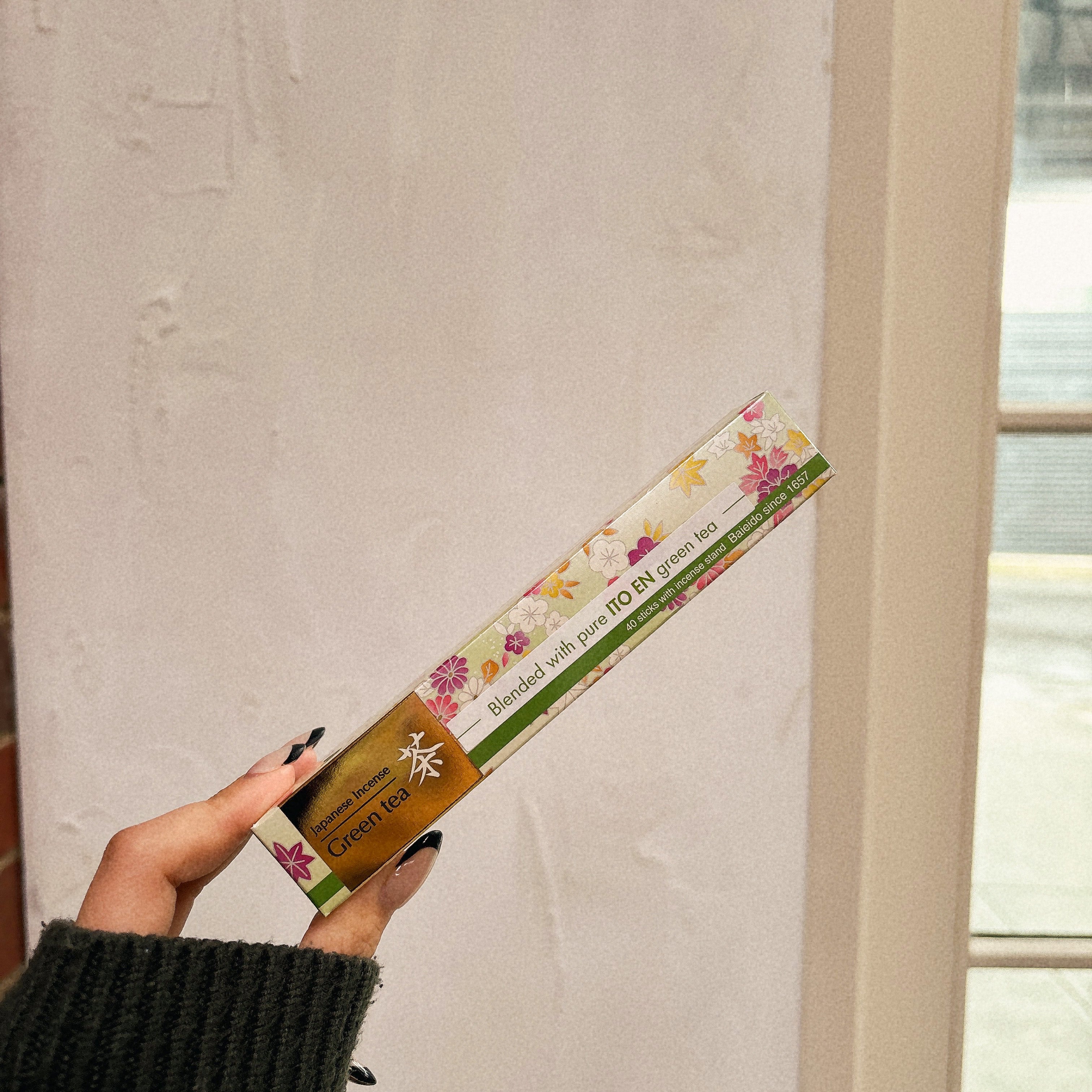 Japanese Incense - Green tea (Smokeless) – Bee Lady Nails & Goods