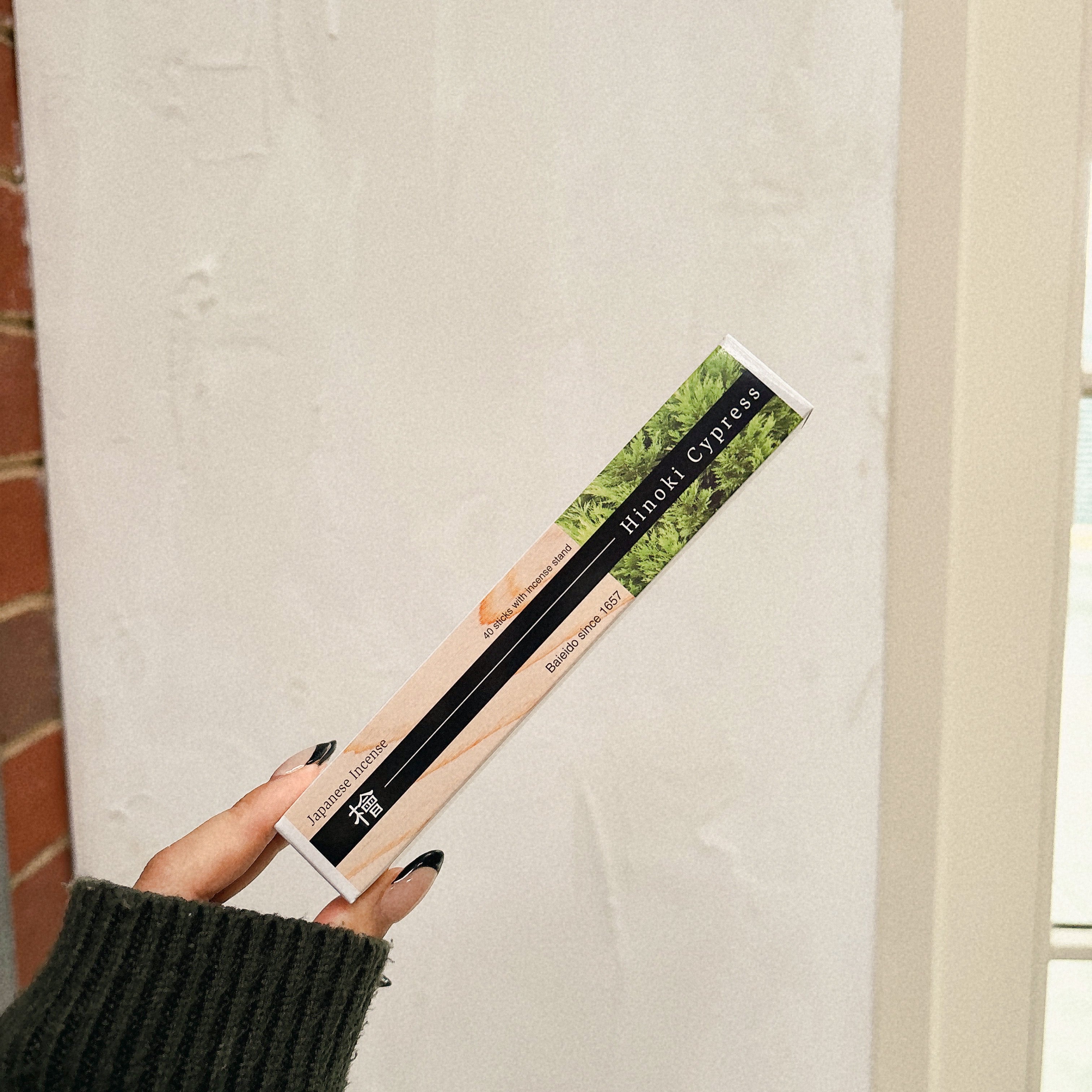 Japanese Incense - Hinoki 檜 (smokeless) – Bee Lady Nails & Goods