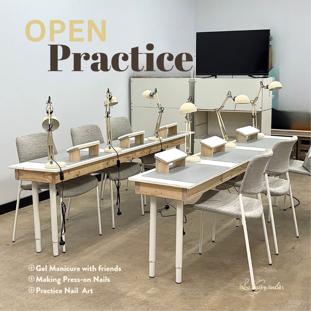 Open Practice Pass - A space for you to practice nails